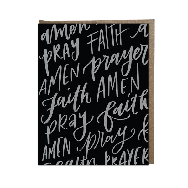"Amen" card - Krystal Whitten Studio