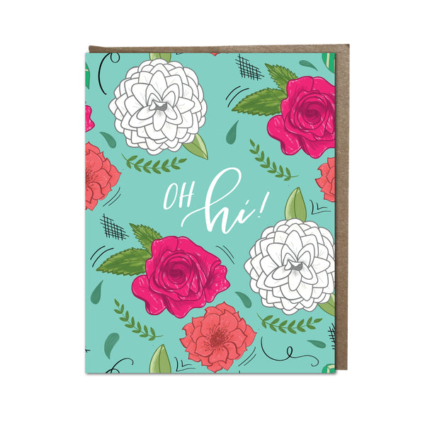 "Oh Hi! " card - Krystal Whitten Studio