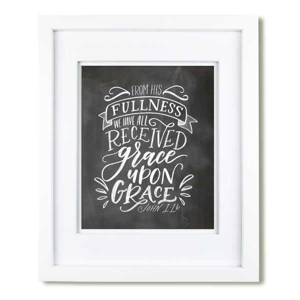"Grace Upon Grace " art print - Krystal Whitten Studio